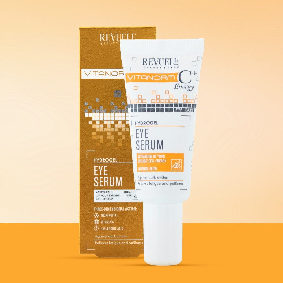 Revuele Vitanorm Vitamin C+ Energy Hydrogel Dark Circle Eye Serum - 25ml