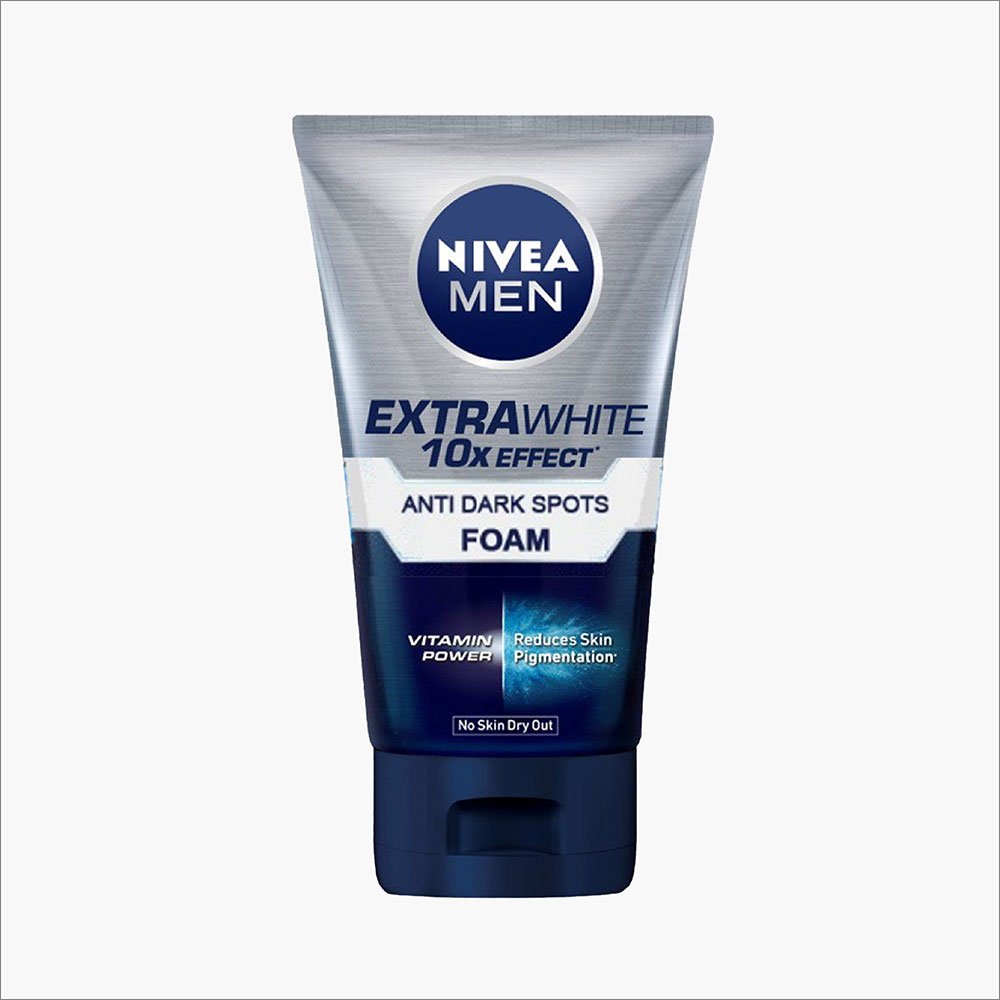 Nivea Men Extra White Anti-Dullness Face Wash - 50g