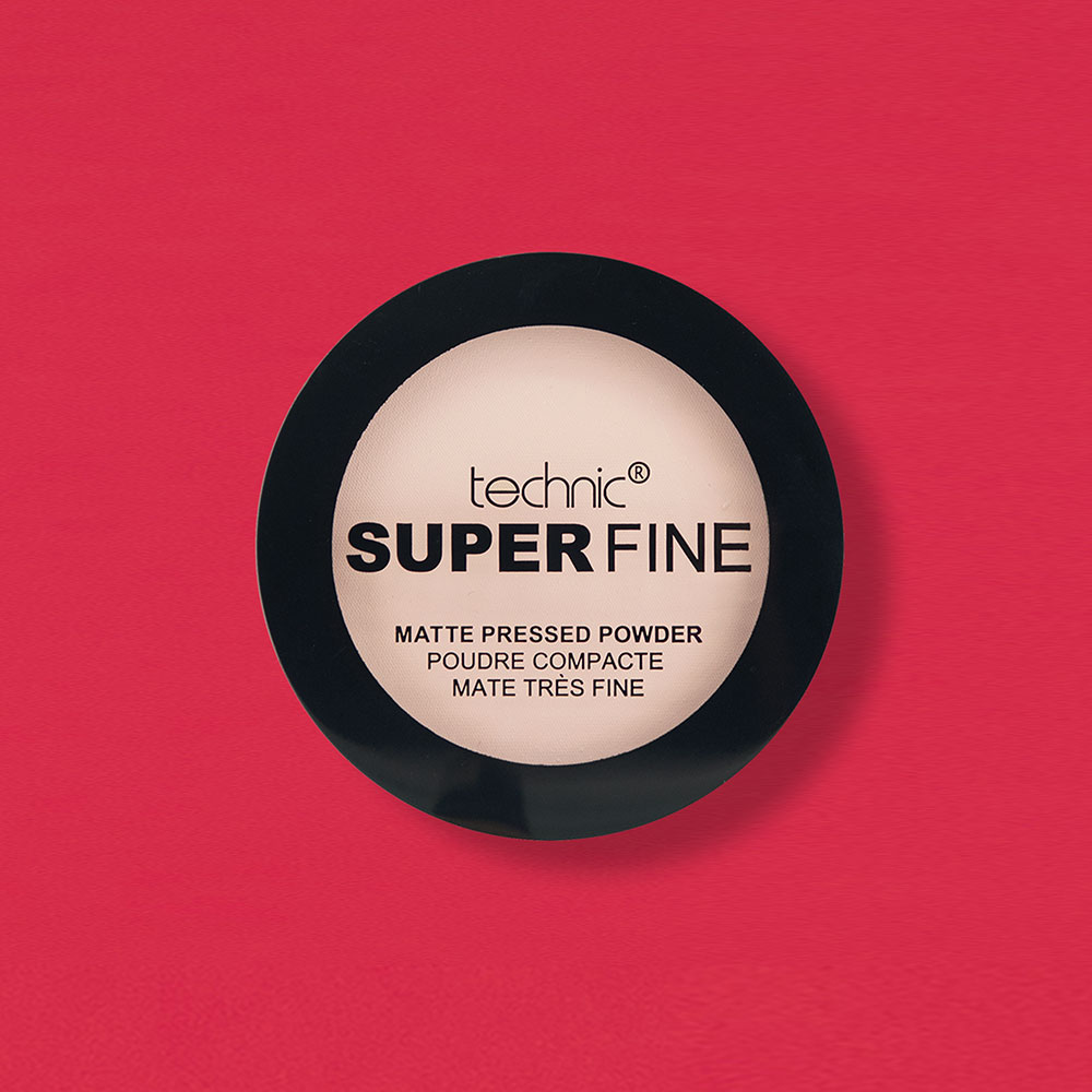Technic Superfine Matte Pressed Powder - Snow White - 10g