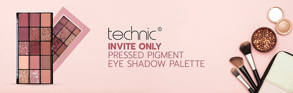 Technic 15 Color Eye Shadow Palette - Invite Only - 21.9g