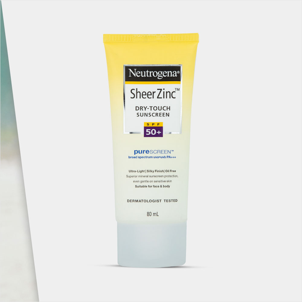 Neutrogena Sheer Zinc Dry Touch Sunblock Spf 50 80ml