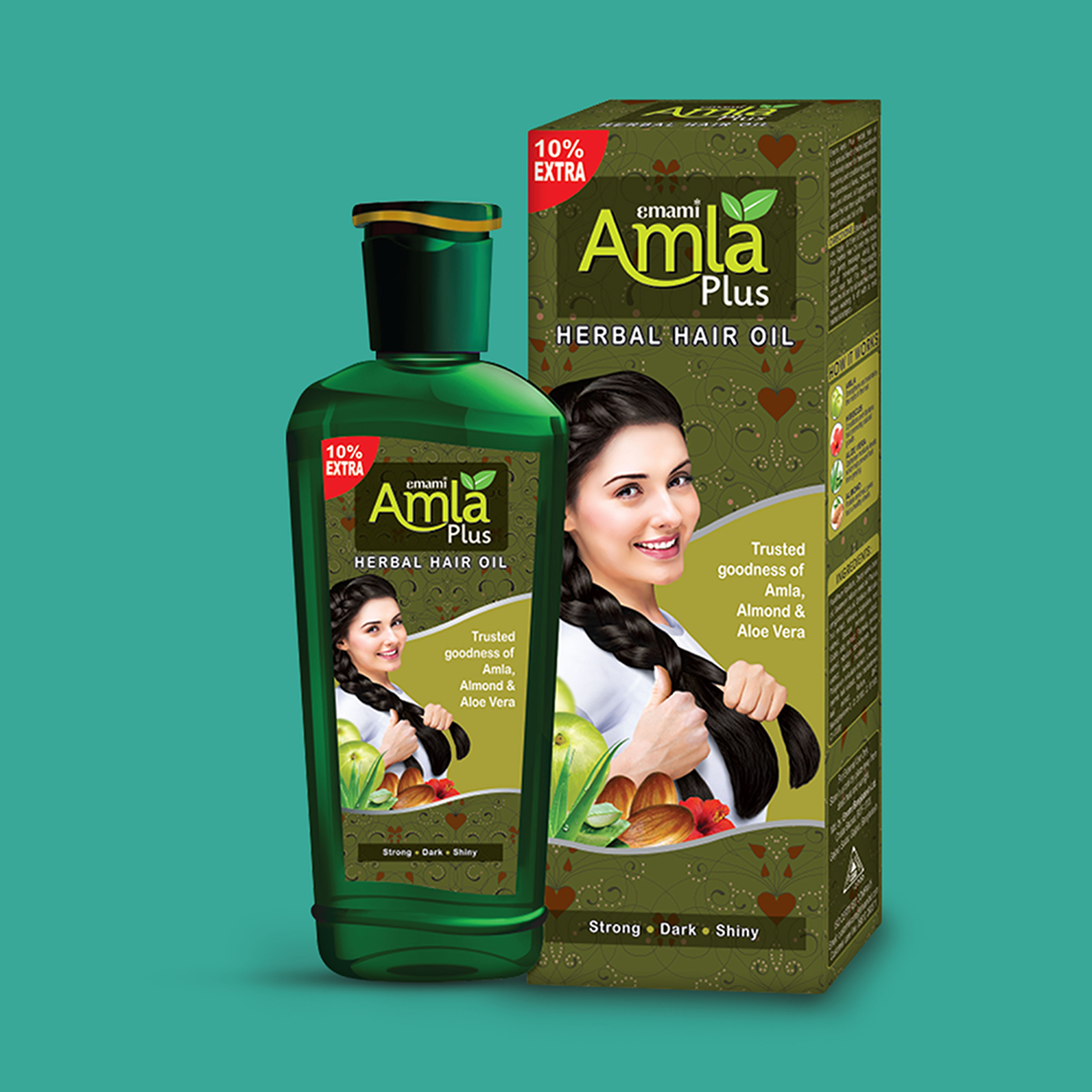 Emami Amla Plus Herbal Hair Oil- 275:ml
