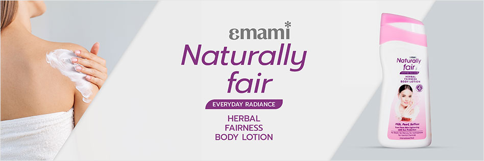 Emami Naturally Fair Fairness Body Lotion- 200ml