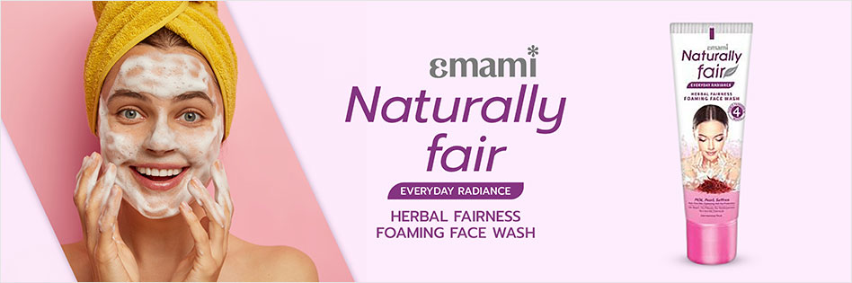 Emami Naturally Fair Foaming Face Wash - 50gm