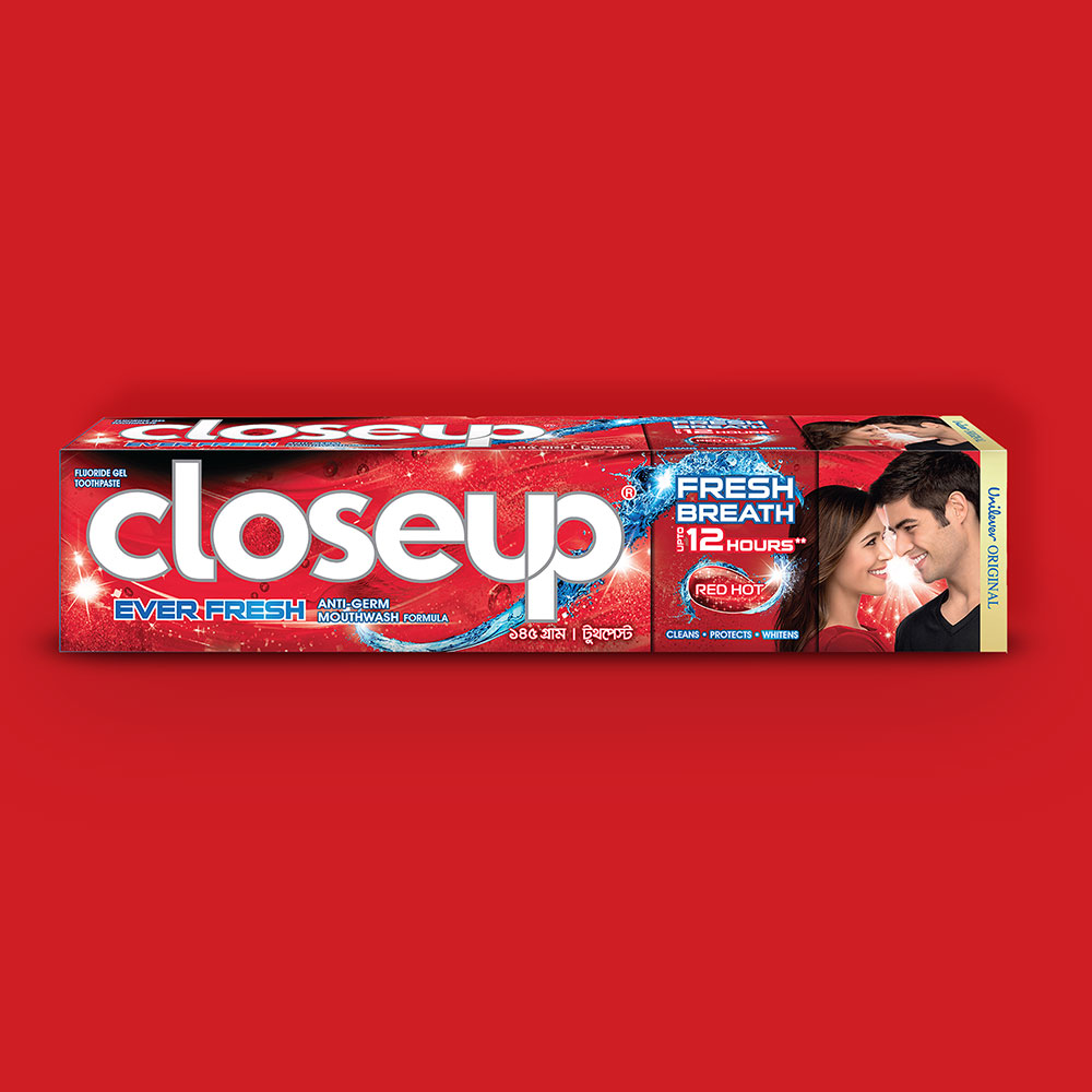 Closeup Toothpaste Red Hot 145g