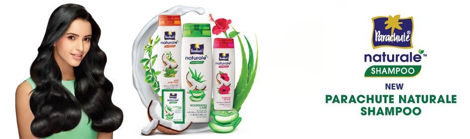 Parachute Naturale Anti Hair Fall Henna & Coconut Milk Shampoo - 340ml